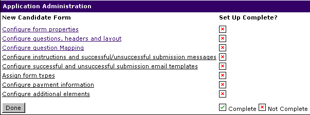 Application Administration